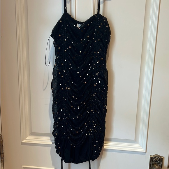 Lost + Wander | Dresses | Lost Wander Black Slip Mini Dress Spaghetti ...